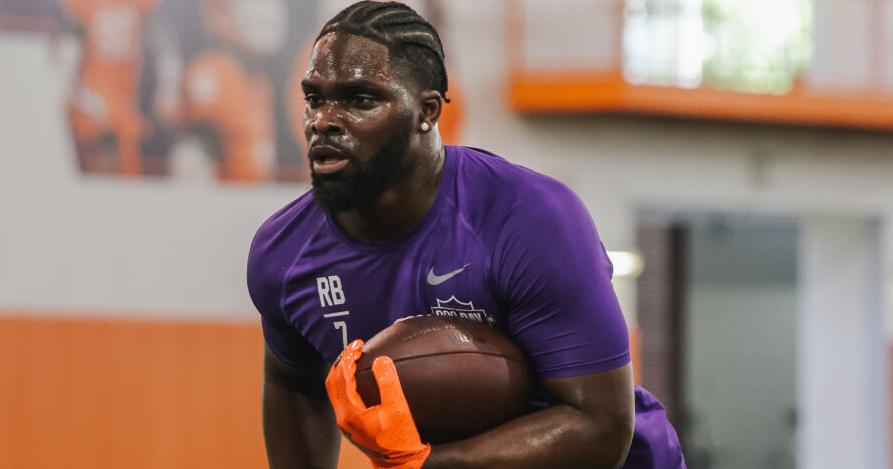 NFL draft: Clemson's Phil Mafah nears pro football dream