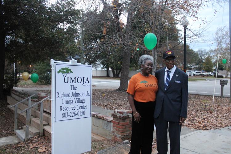 'Quite an honor': Umoja Village unveils sign honoring Richard Johnson Jr.