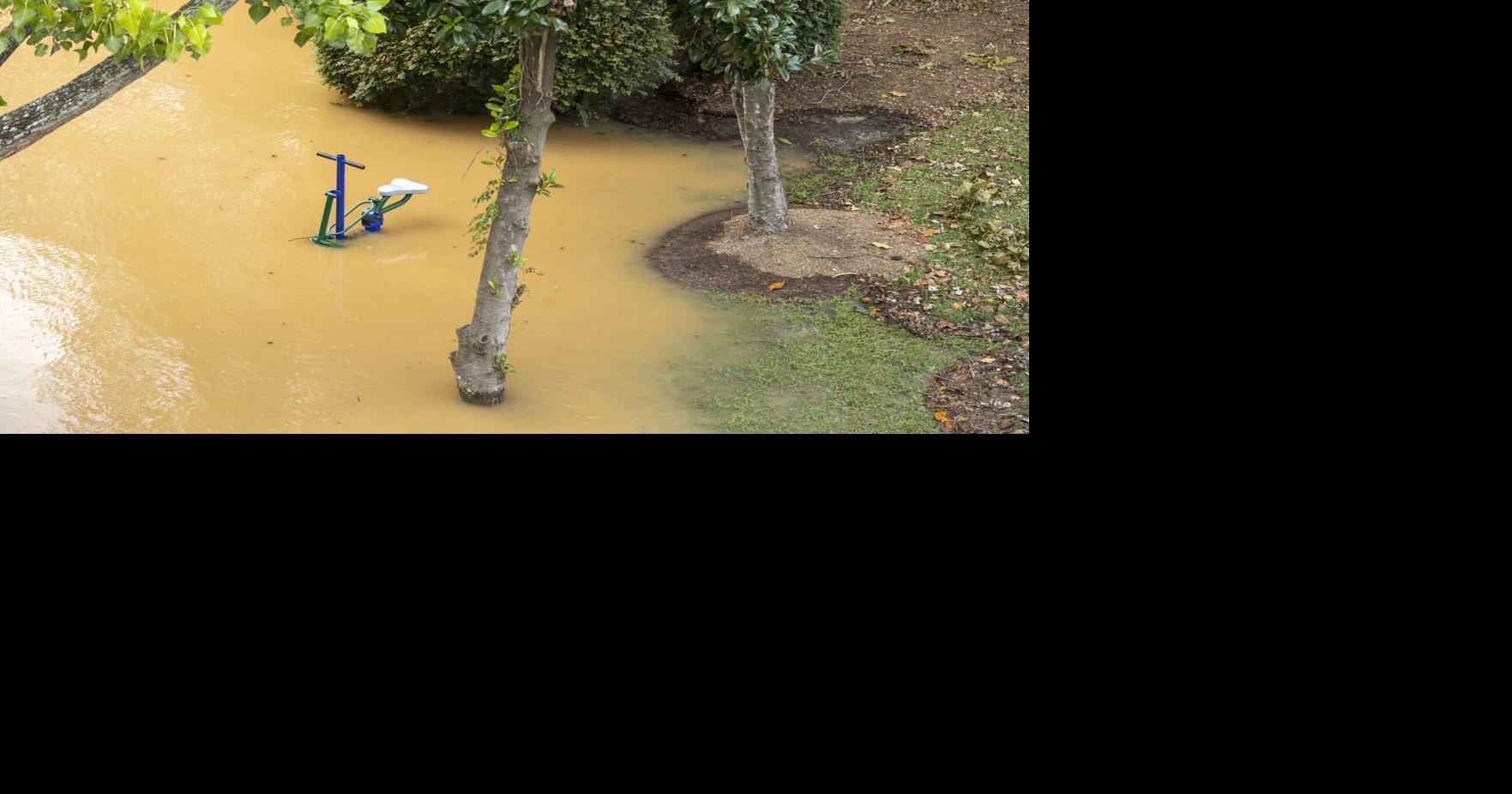 Congaree River flooding recedes near Columbia after Helene