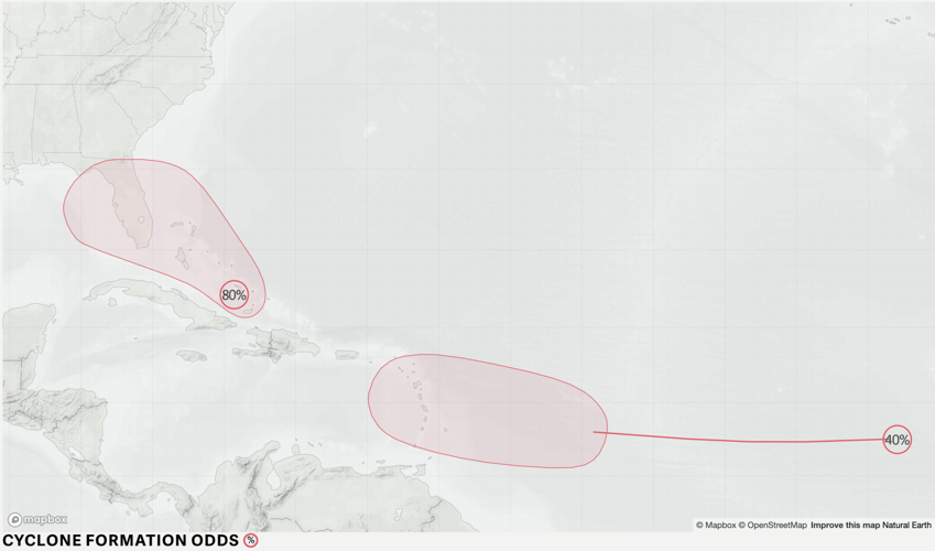 2 storm systems brewing in the Atlantic, but their paths are unclear ...