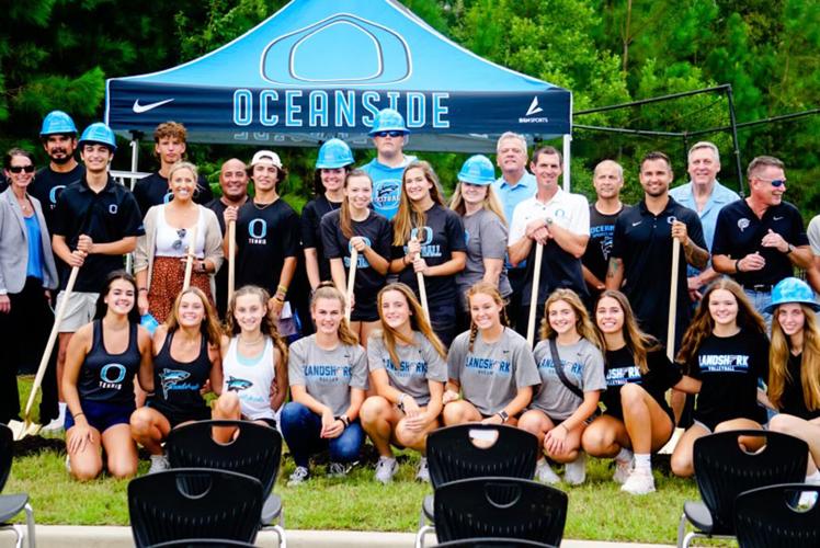 Oceanside Collegiate holds groundbreaking ceremony for new athletic field