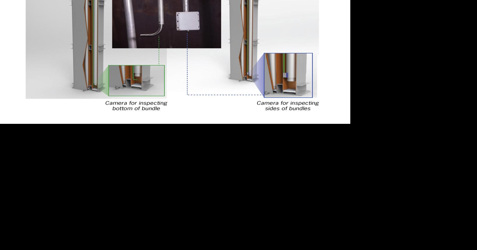 SRNS uses new approach used to inspect spent nuclear fuel containers