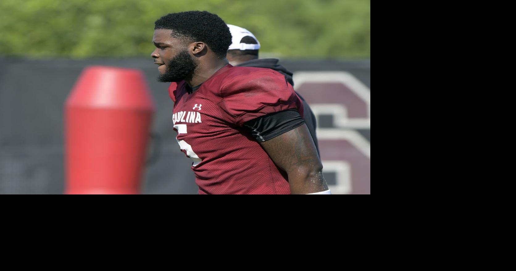 Gamecocks' Rocket Sanders scrimmages as season nears