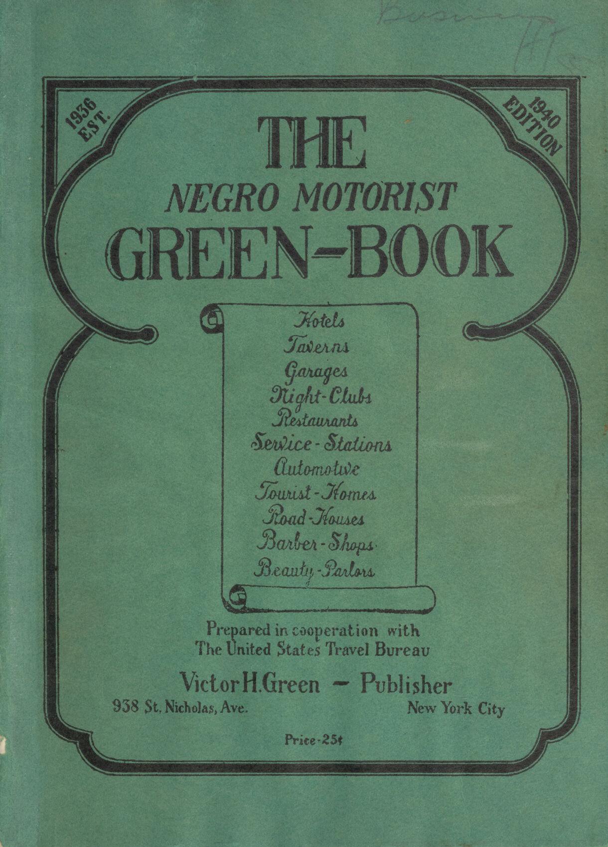 New hard copy of 'Green Book' to note important SC Black history sites ...