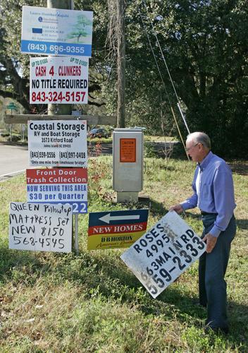 Signs, signs, everywhere there's 'snipe signs'