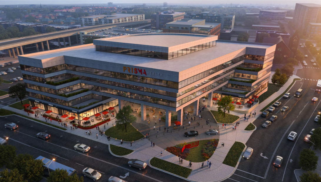 Revamp planned for downtown Greenville Prisma building | Greenville ...