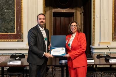Trident Tech president attends ceremony at White House