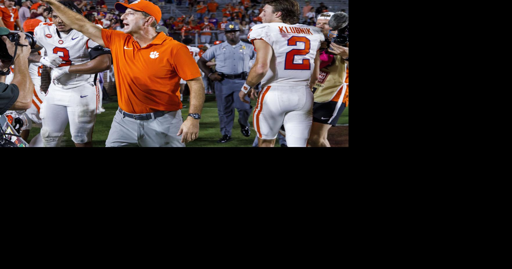 Weekend upsets hand Clemson coach Dabo Swinney a 'favor' | Clemson ...