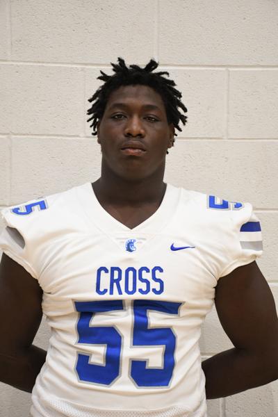 Cross tackle Amonte McCray heads high school football honor roll