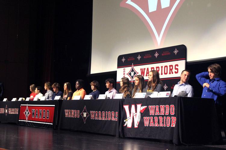 13 Wando athletes sign letters of intent