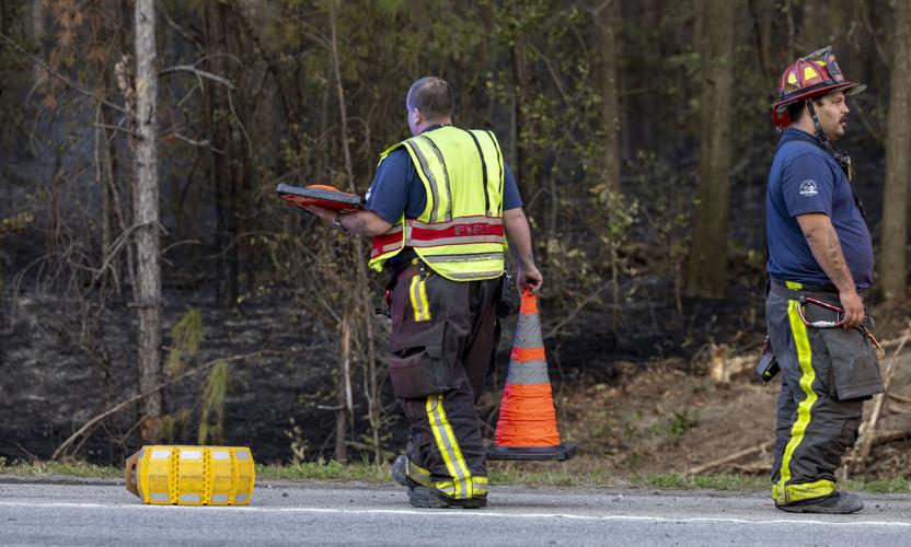 Firefighters respond to brush blazes across the Lowcountry