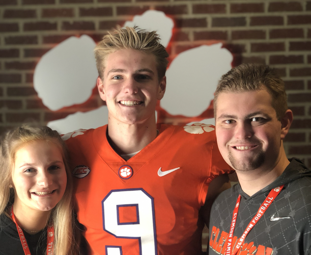 Clemson's Jake Briningstool inspired by brother's example