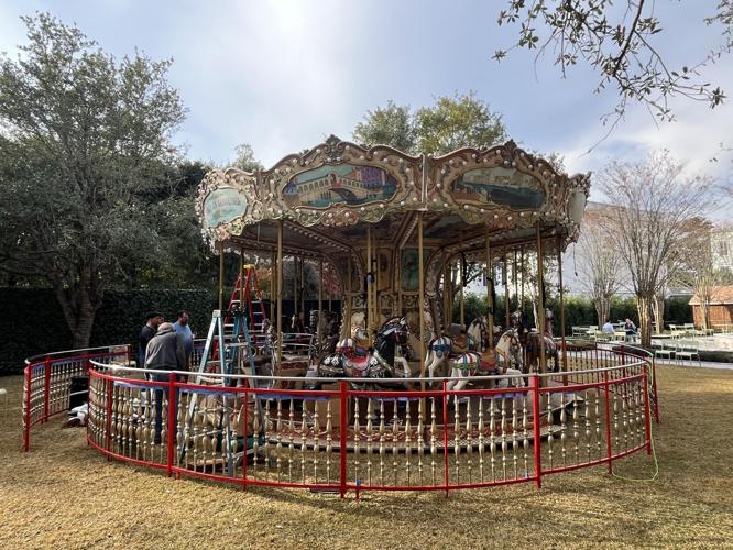 Charleston’s American Gardens debuts free Venetian carousel