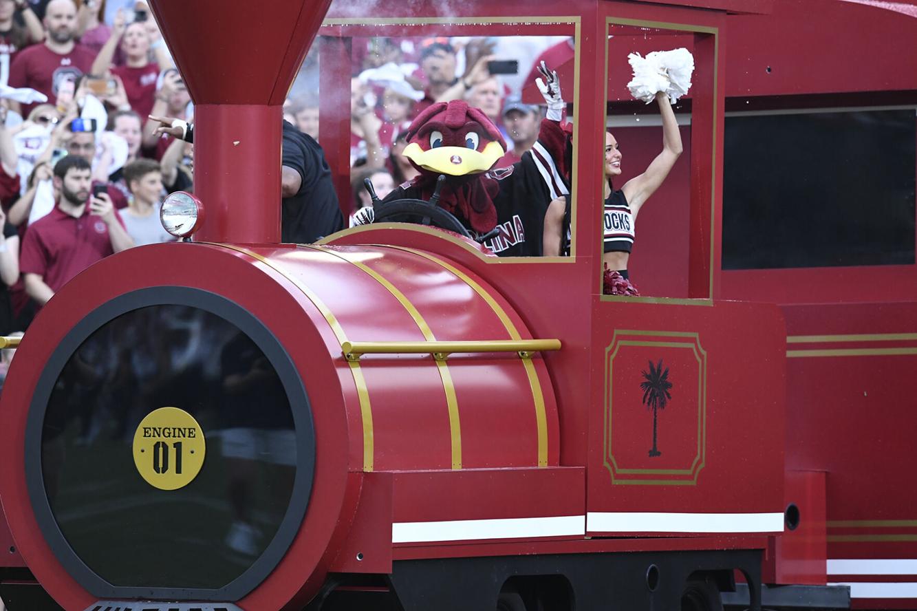 Gamecocks unveiled a new entrance for Cocky. Here's a look.