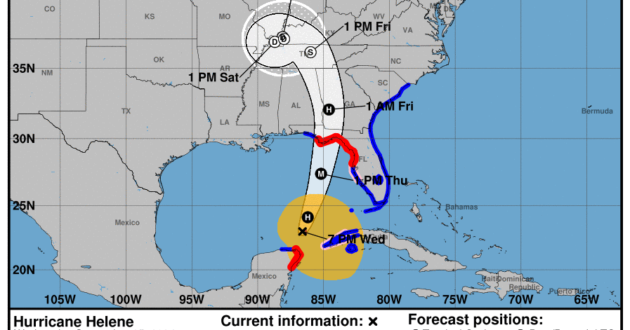 Hurricane Helene path to bring severe weather to SC