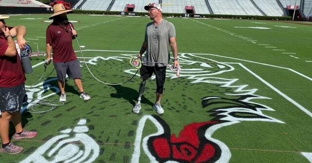 Gamecocks' midfield logo has special meaning in 2024