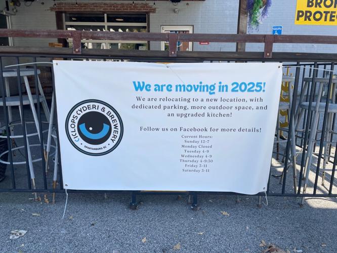 Ciclops Cyderi and Brewery in Spartanburg moving to new site