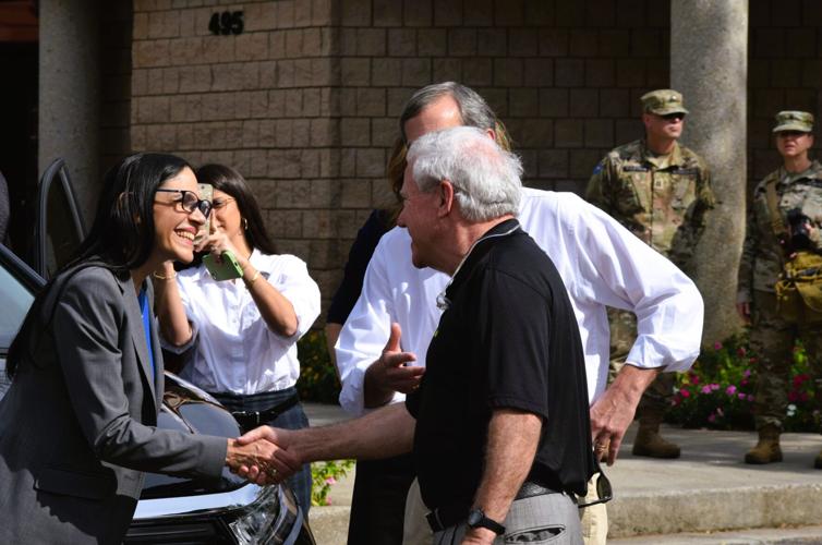 Israeli consul general arrives in North Augusta after Helene ...