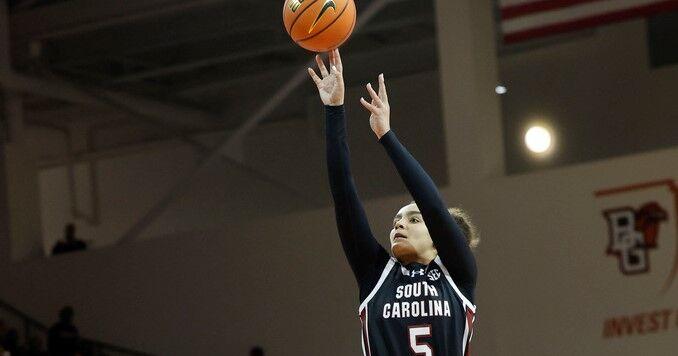 Gamecocks' Tessa Johnson explains her 3-point shot
