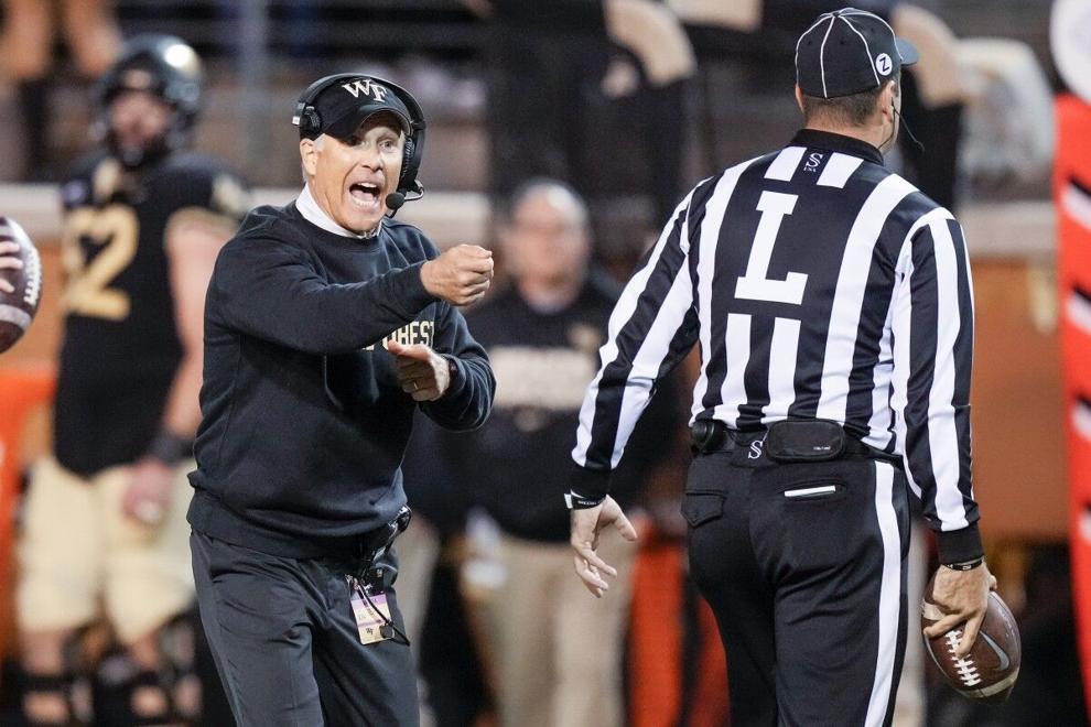 Dave Clawson resigns from Wake Forest
