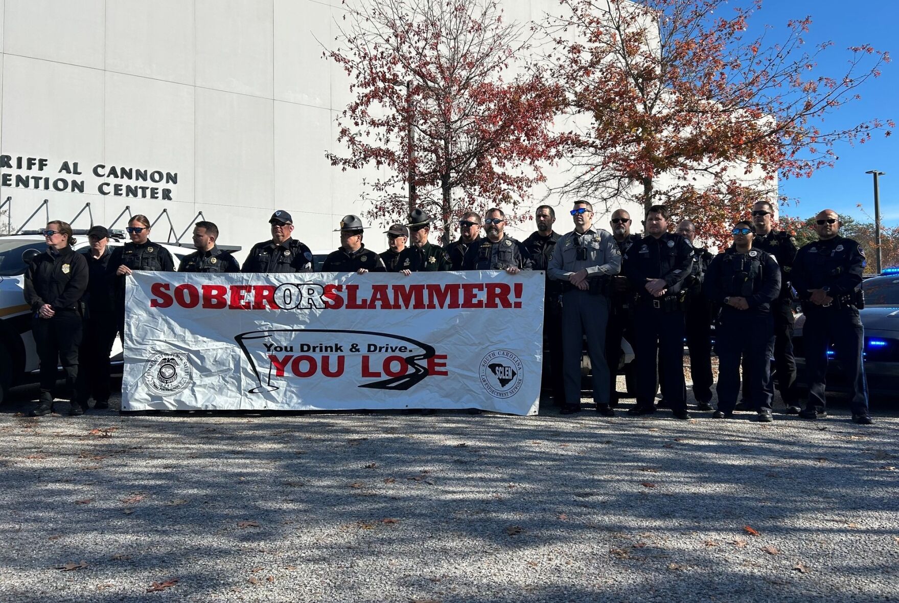 Tri-county law enforcement promotes sober driving ahead of holidays