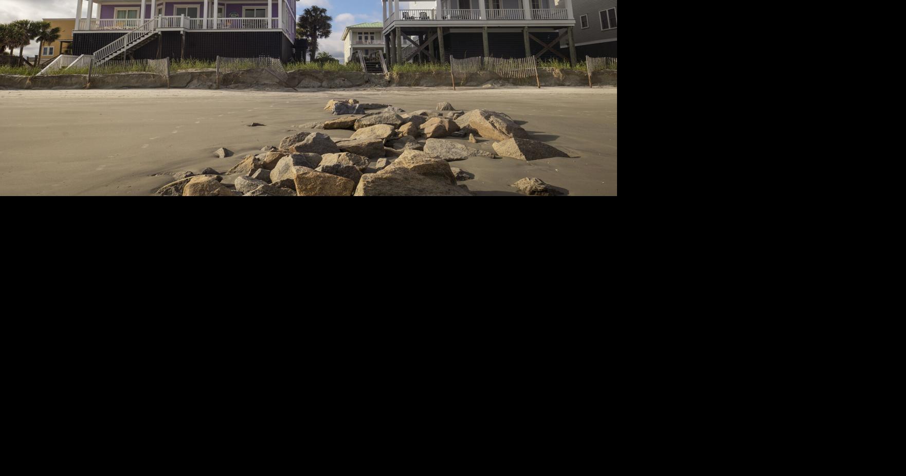 Charleston beaches hit with erosion after storm, king tides