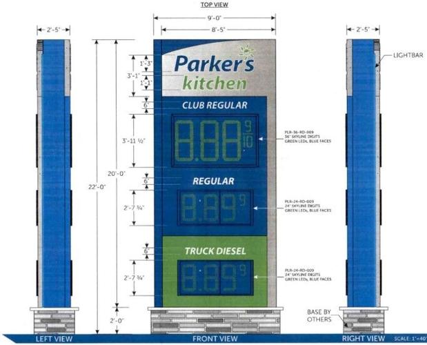West Aiken Parker's Kitchen could get bigger sign