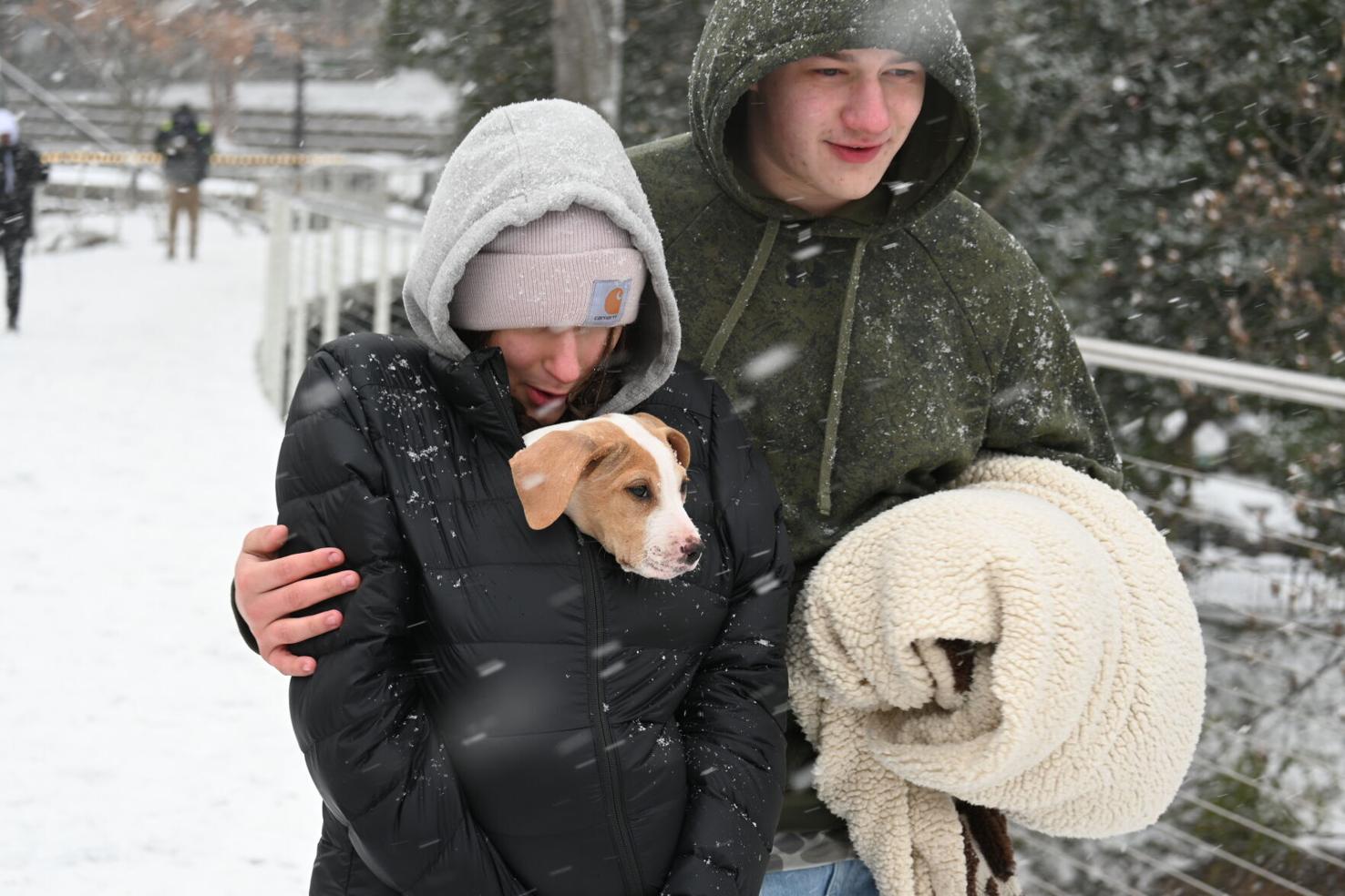 Greenville, Spartanburg, Upstate SC face snow, bitter cold
