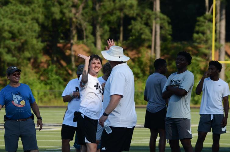 The RECing Crew host third football camp at North Augusta