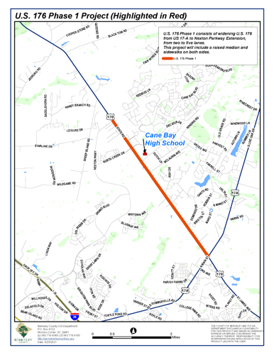 County kicks off Phase 1 of U.S. 176 widening project