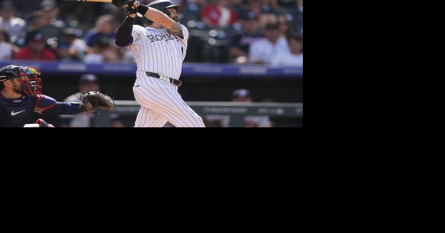 Rockies score 7 runs in the 8th in come-from-behind 9-8 win over Braves ...