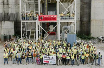 SRPPF craft workers celebrate D&R milestone