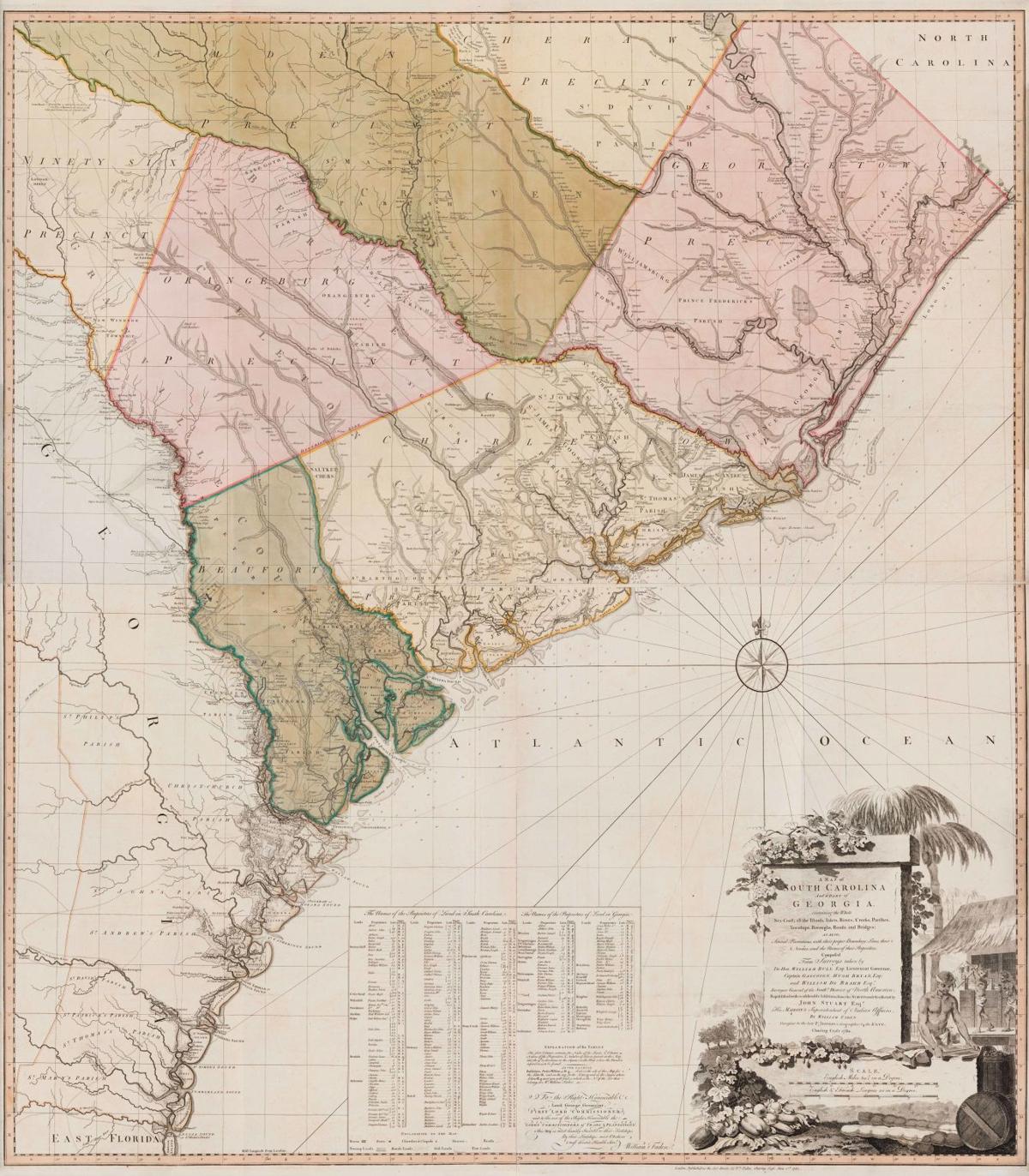 Extremely rare South Carolina map changes hands, to go on public view ...