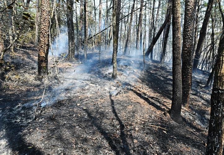 Table Rock Wildfires continue to burn in SC Upstate