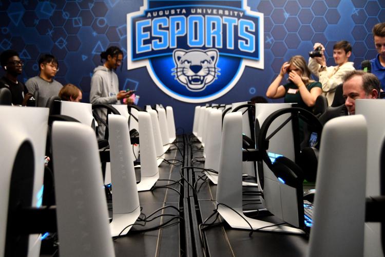 Augusta University unveils new esports arena in Georgia Cyber Center
