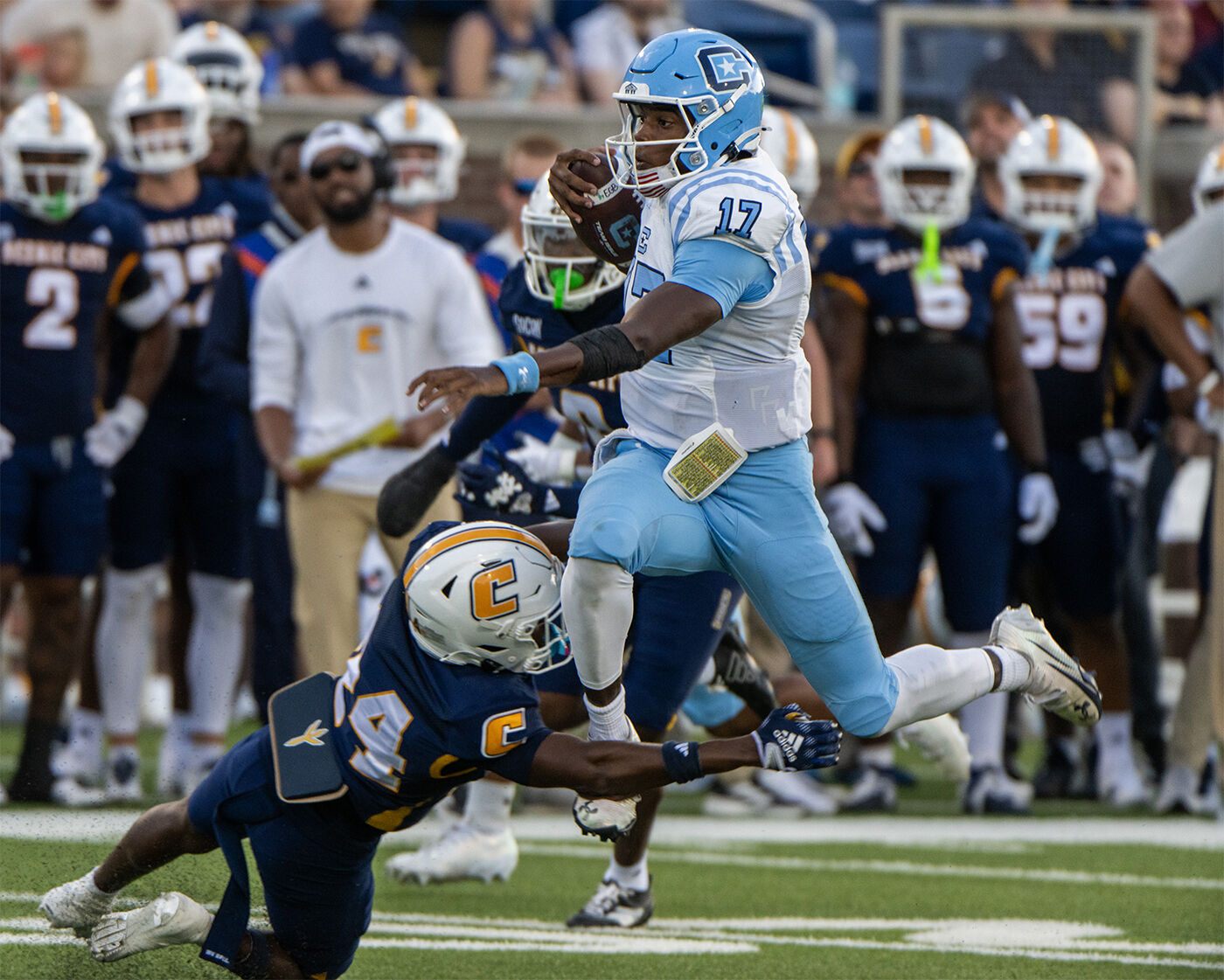 The Citadel takes on Chattanooga in SoCon Football game