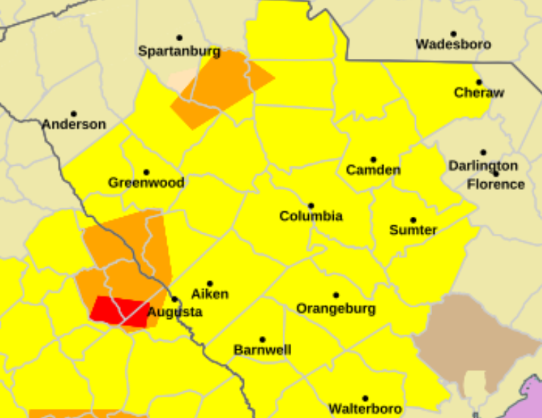 Aiken under tornado watch through the early afternoon