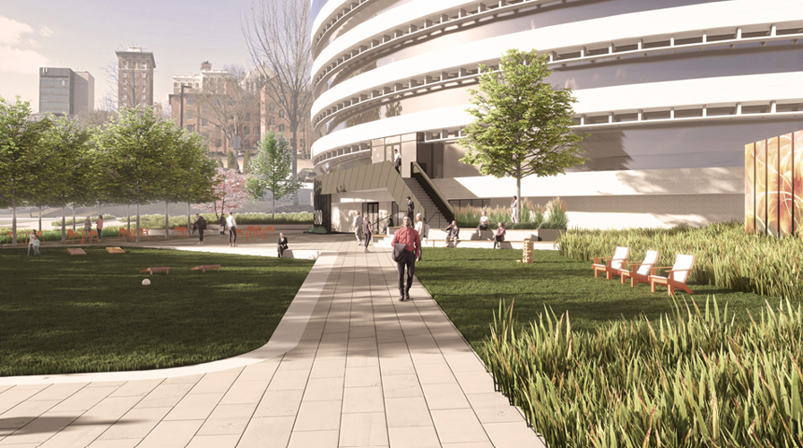 Revamp planned for downtown Greenville Prisma building