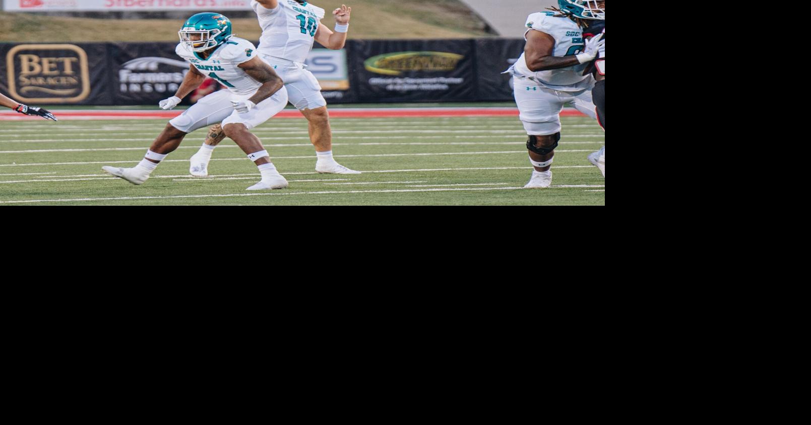 Following hit to head, CCU's McCall released from hospital