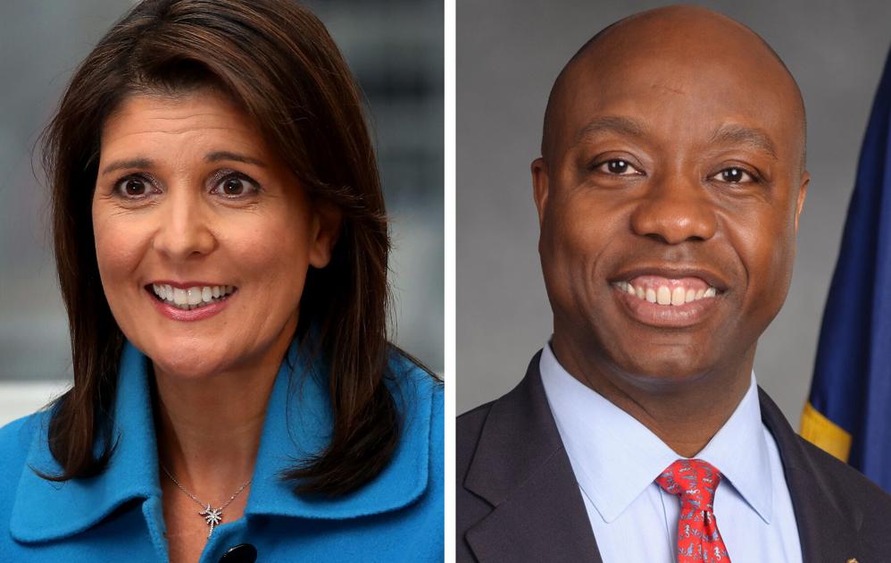 Sen. Tim Scott and former SC governor Nikki Haley will give speeches at ...