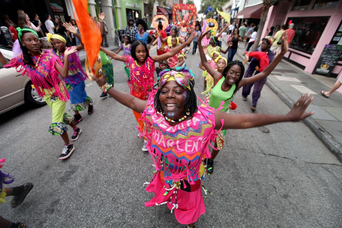 Downtown parade kicks off 11-day MOJA Arts Festival