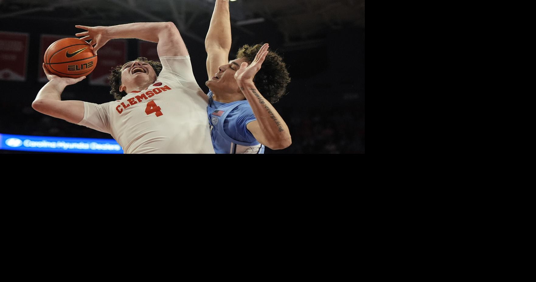 Clemson ice cold in 65-55 loss to No. 8 North Carolina