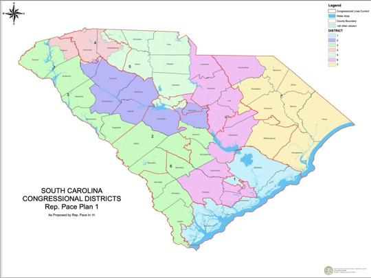 SC GOP lawmaker posts ‘race agnostic’ redistricting plan