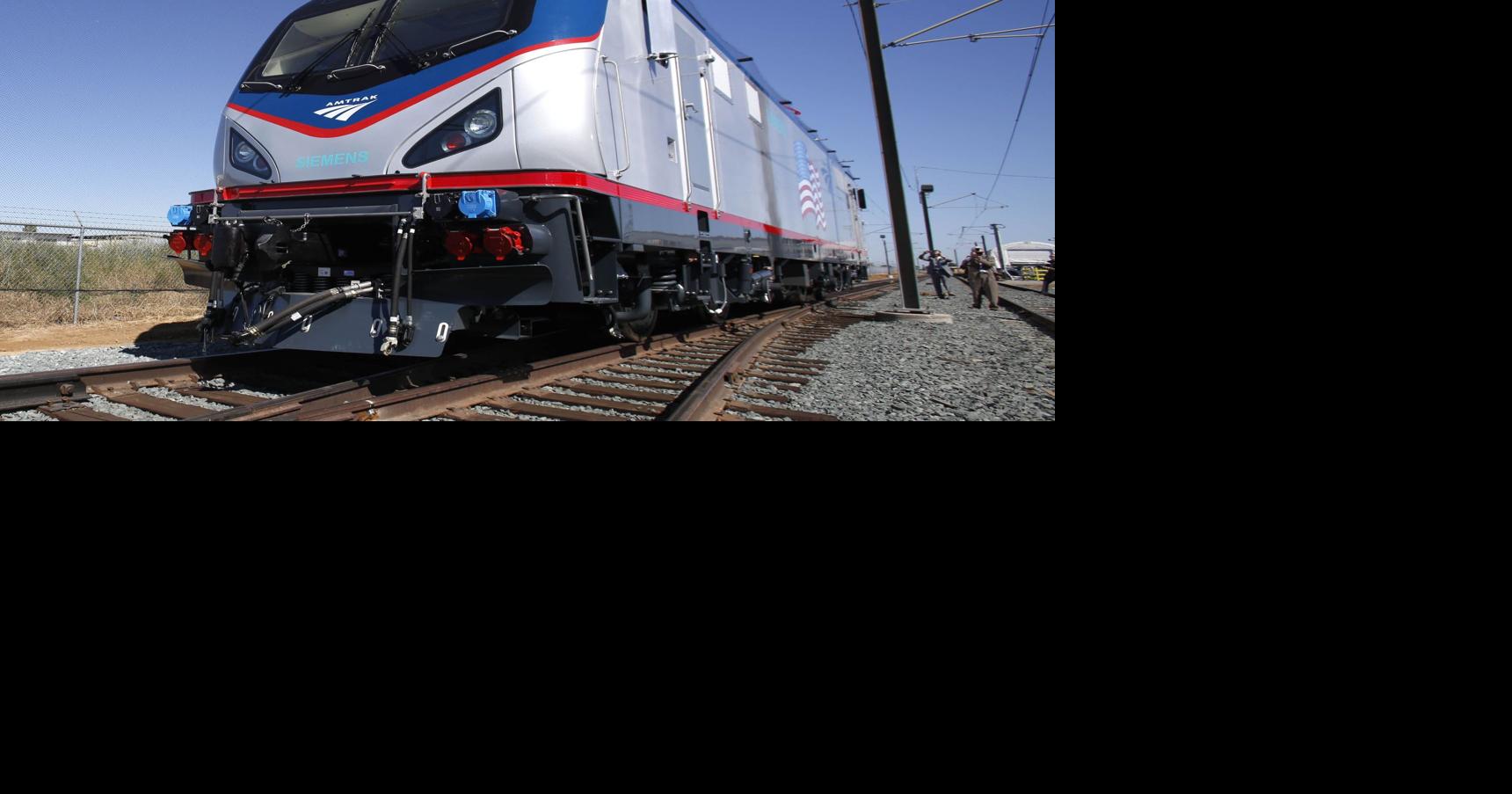 Amtrak unveils locomotives to replace aging fleet
