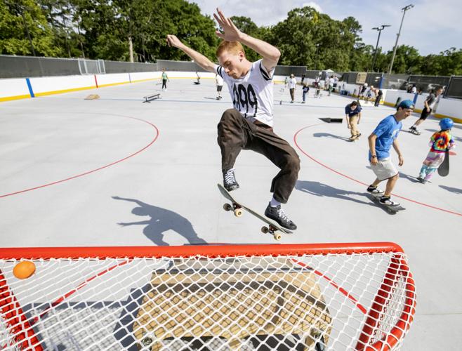 North Charleston's first skate park located in Park Circle
