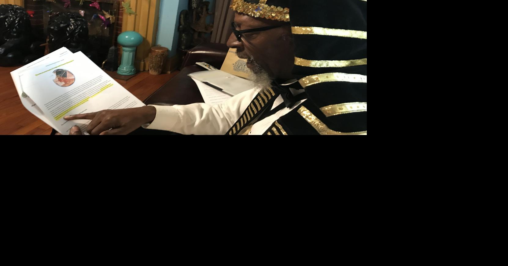 Charleston man who dons pharaoh garb gets DNA results linking him to ...