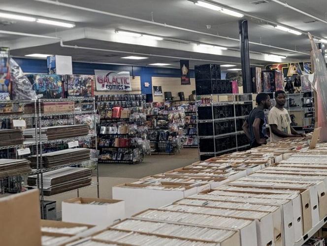 Galactic Comics sells action figures, LEGOs and more