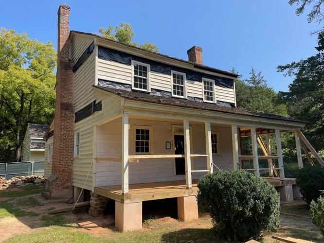 Walnut Grove Manor House in Spartanburg under restoration