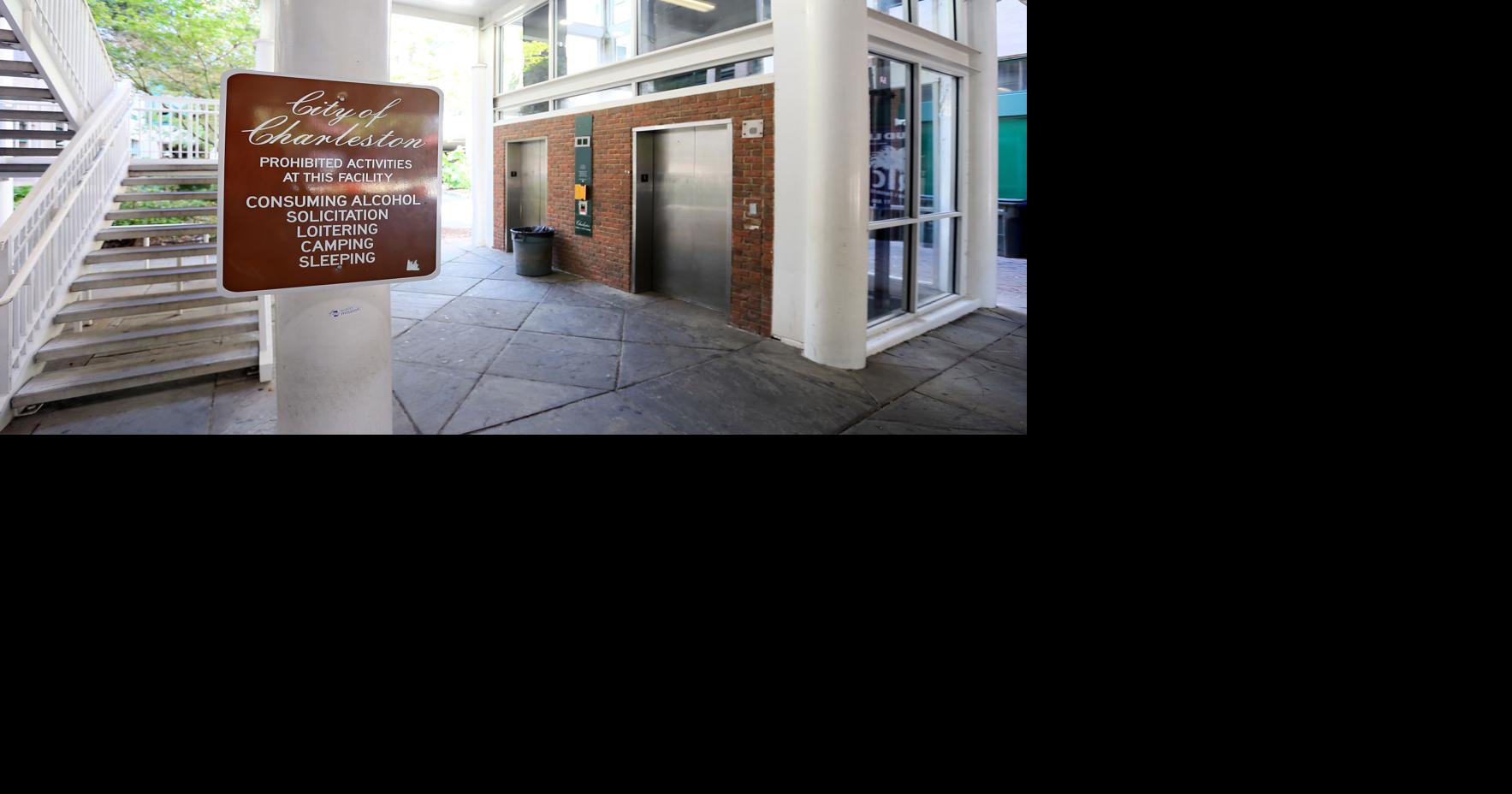 Charleston man pleads to assault of woman in glass elevator