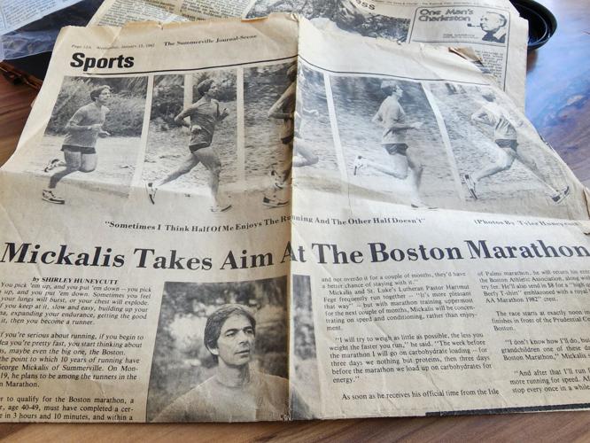 Biographer pens treasured keepsake for ageless runner George Mickalis